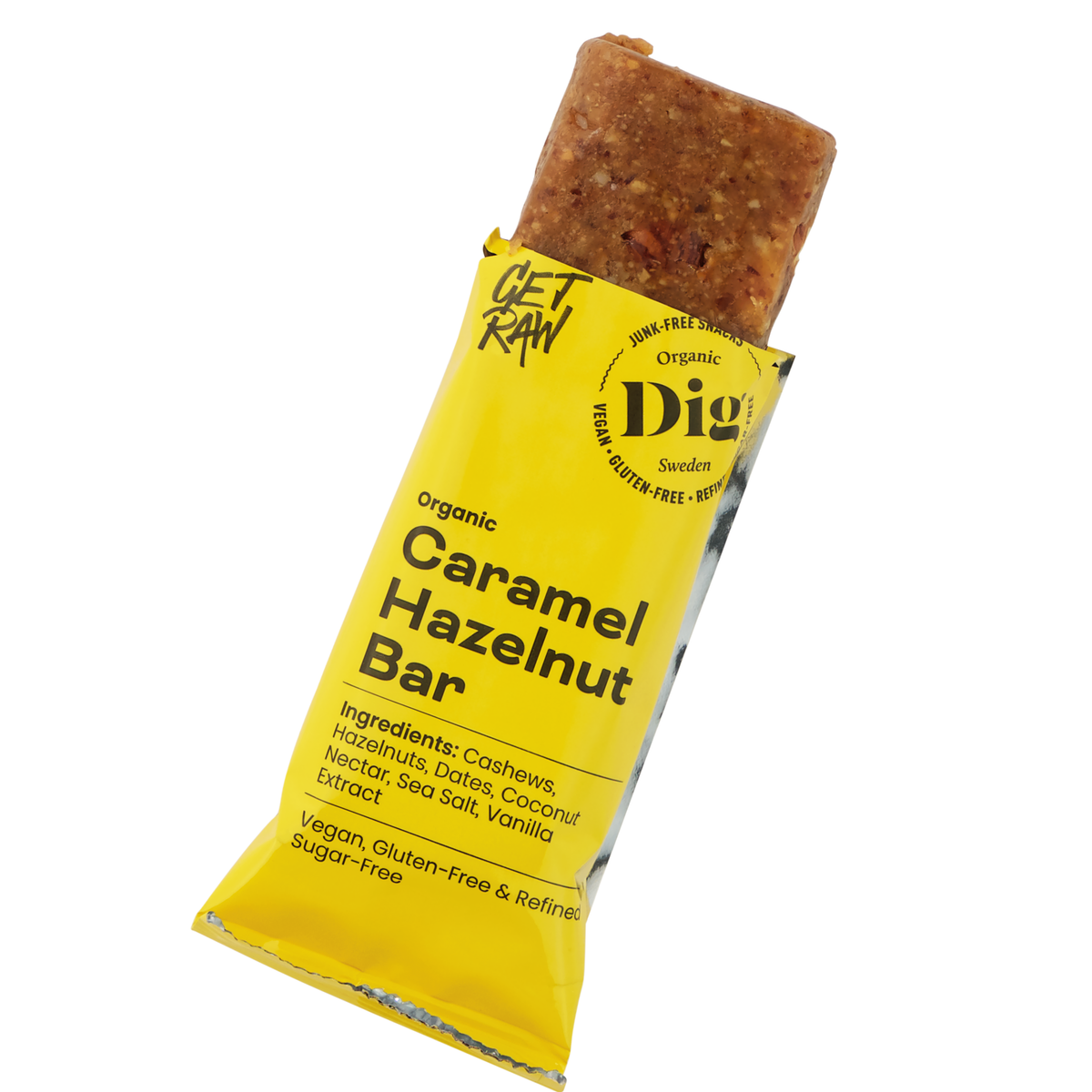 Caramel Hazelnut Bar 12 x 42g – Dig