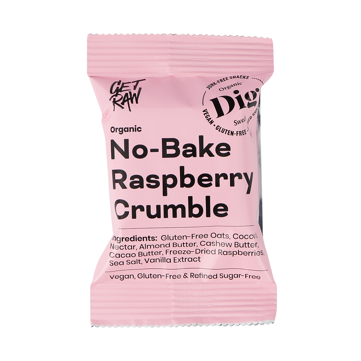 No-Bake Raspberry Crumble 12 x 35g – Dig